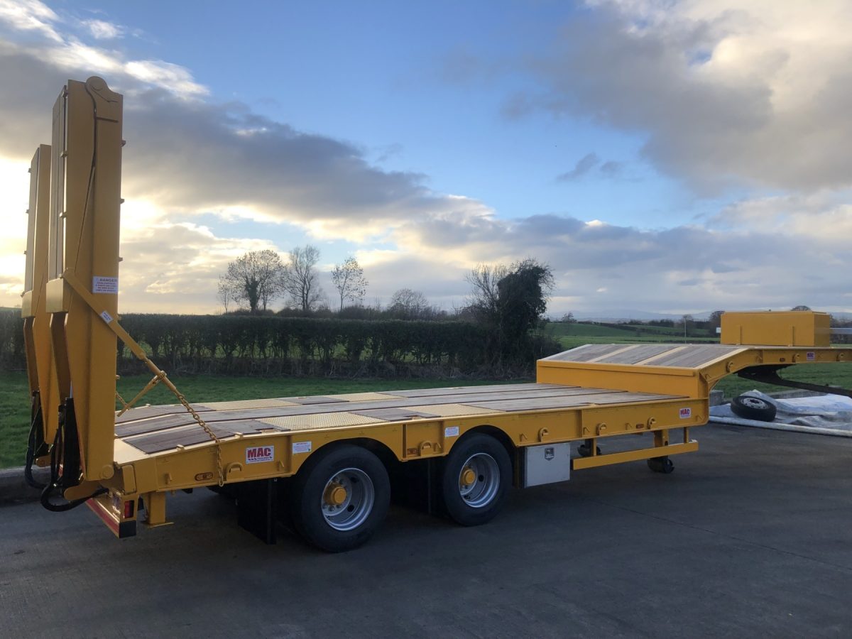 2 Axle Stepframe Low Loader | McCauley Trailers