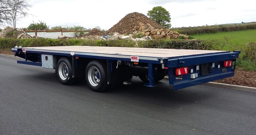 Drawbar Flatbed Trailers | McCauley Trailers