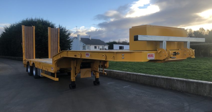 2 Axle Stepframe Low Loader | McCauley Trailers
