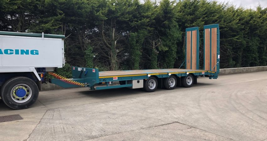 3 Axle Drawbar Low Loader | McCauley Trailers