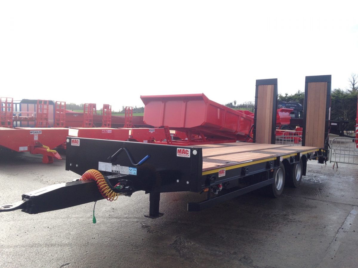 2 Axle Drawbar Low Loader | McCauley Trailers