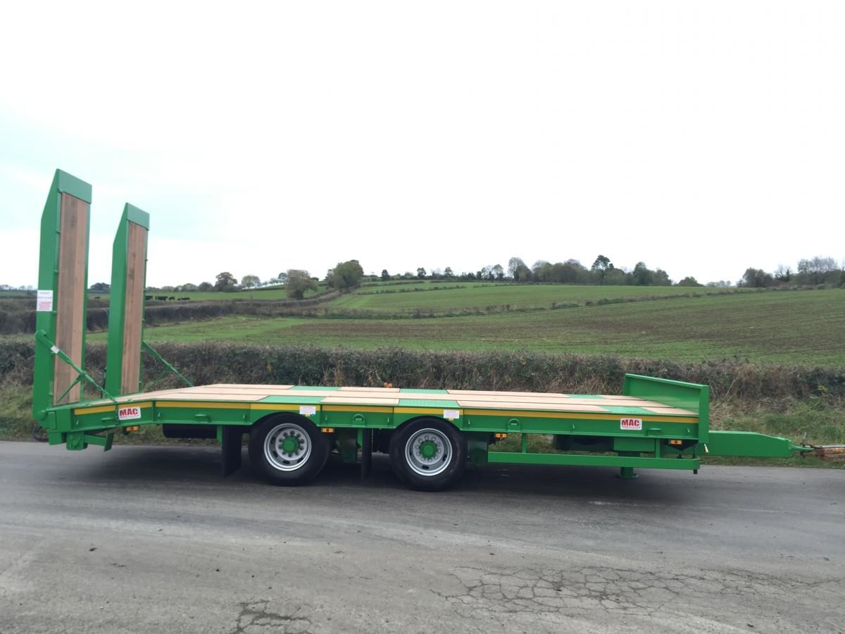 2 Axle Drawbar Low Loader | McCauley Trailers