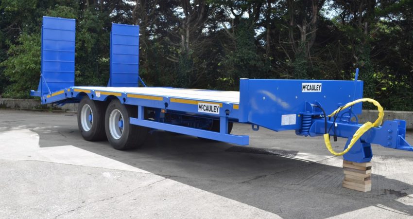 2 Axle Low Loader Trailers | McCauley Trailers