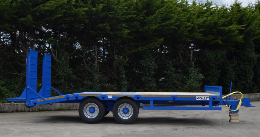 2 Axle Low Loader Trailers | McCauley Trailers
