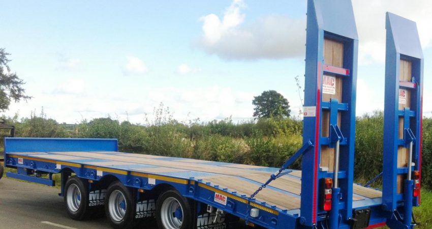 3 Axle Drawbar Low Loader | McCauley Trailers
