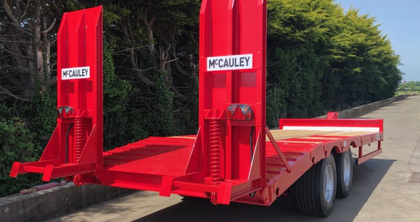 2 Axle Low Loader Trailers | McCauley Trailers
