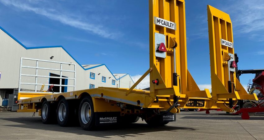 3 Axle Low Loader | McCauley Trailers