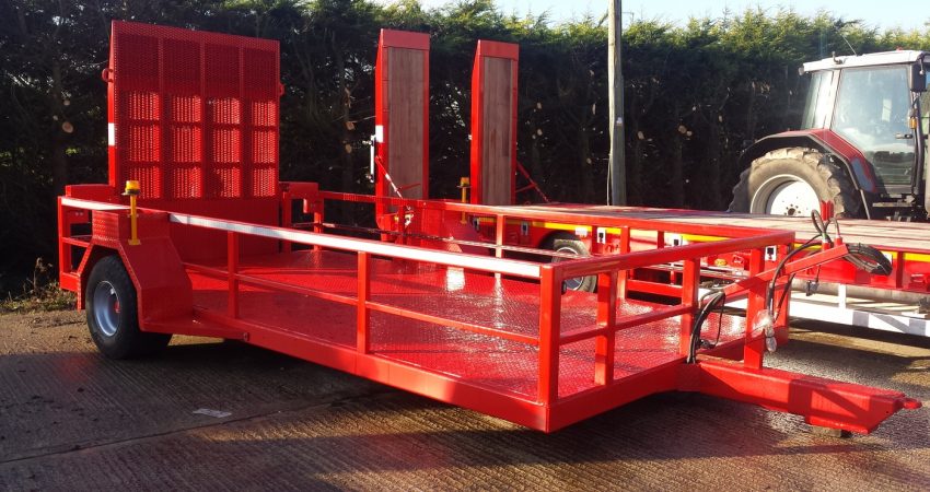 Single Axle Whiskey Barrell Transporter | McCauley Trailers