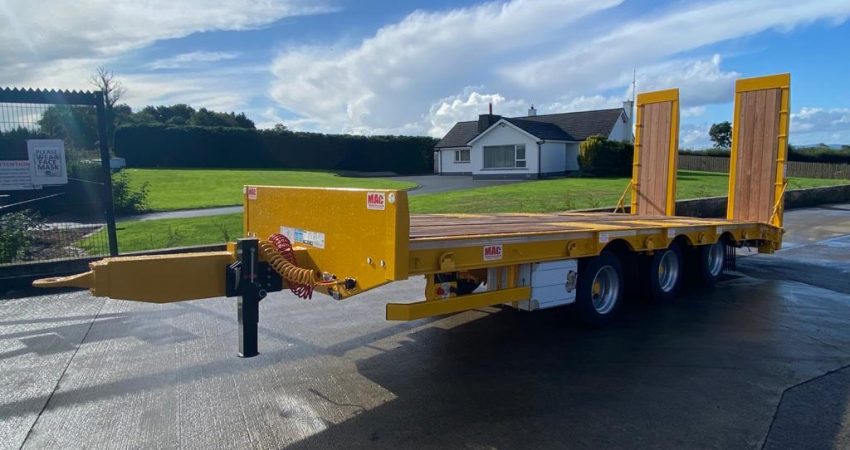 3 Axle Drawbar Low Loader | McCauley Trailers