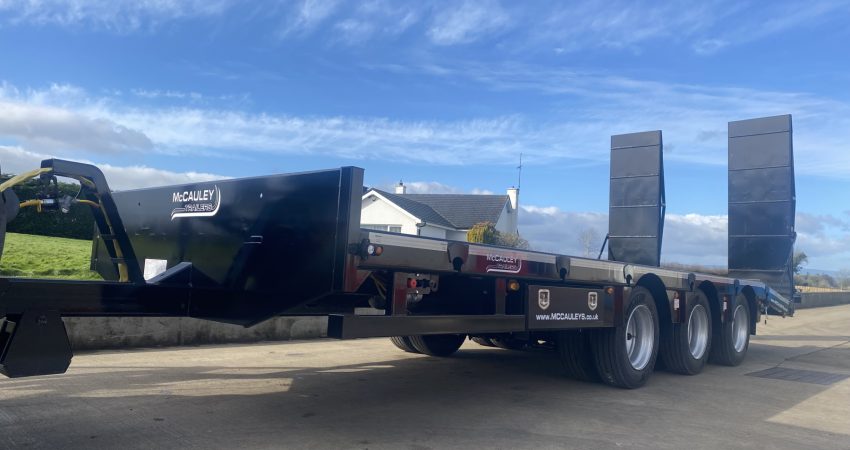 3 Axle Low Loader | McCauley Trailers