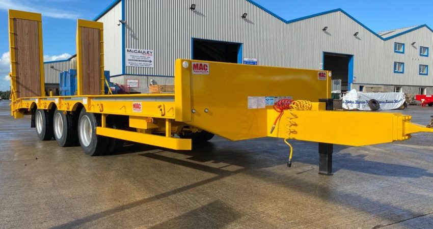 3 Axle Drawbar Low Loader | McCauley Trailers