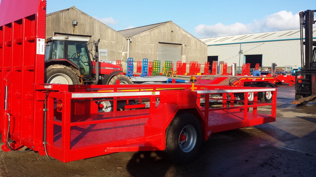 Single Axle Whiskey Barrell Transporter | McCauley Trailers