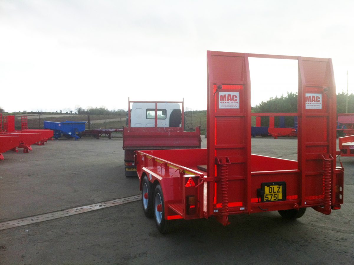 5.5T Machinery Carriers | Northern Ireland | UK | McCauley Trailers