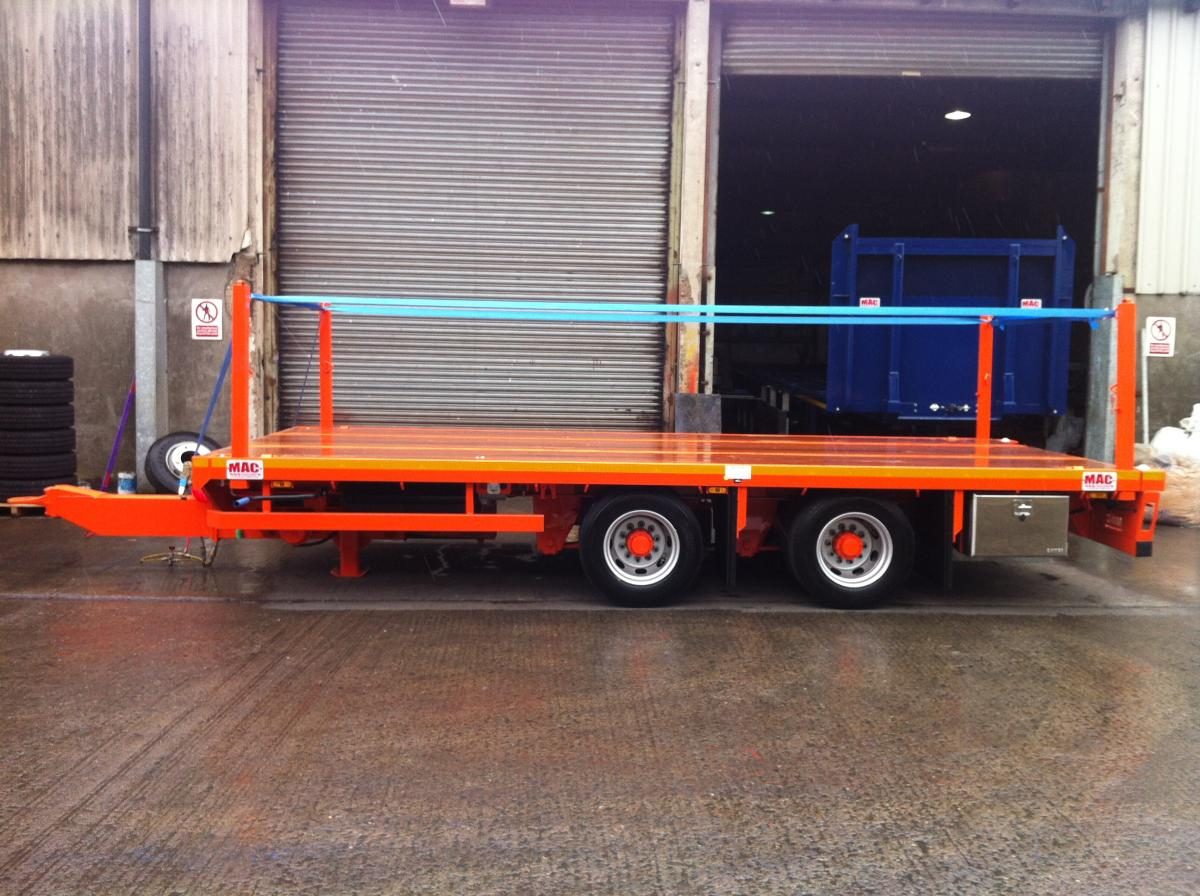 Container Carrier Trailers | McCauley Trailers