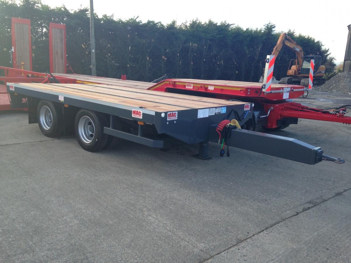 Drawbar Flatbed Trailers | McCauley Trailers