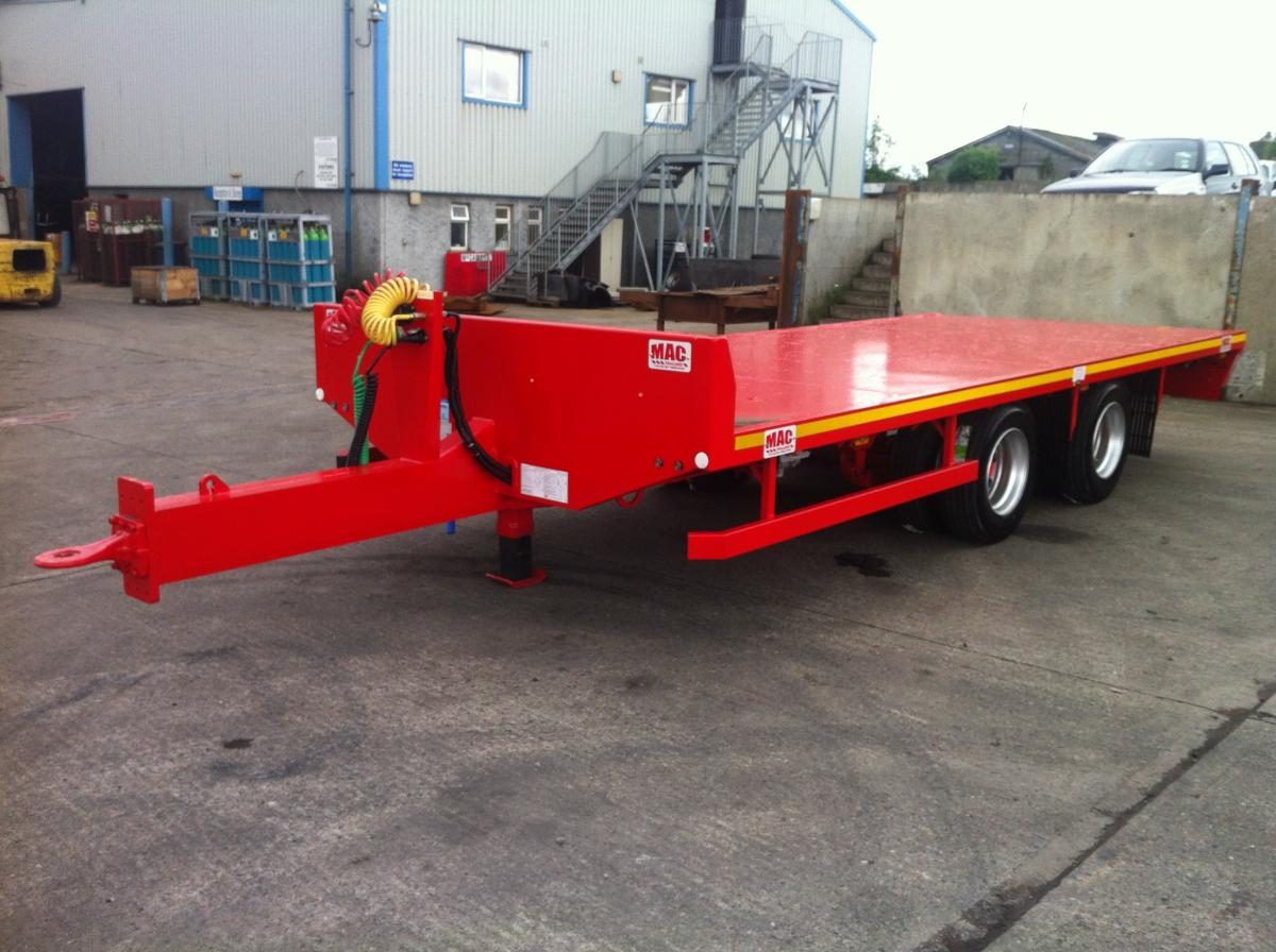 Drawbar Flatbed Trailers | McCauley Trailers