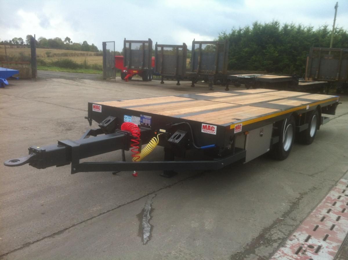 Drawbar Flatbed Trailers | McCauley Trailers