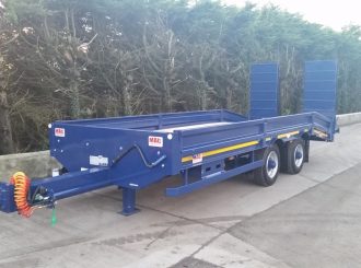 2 Axle Drawbar Low Loader | McCauley Trailers