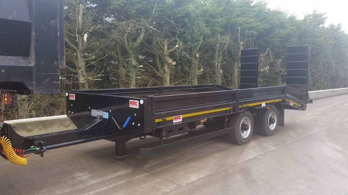 2 Axle Drawbar Low Loader | McCauley Trailers