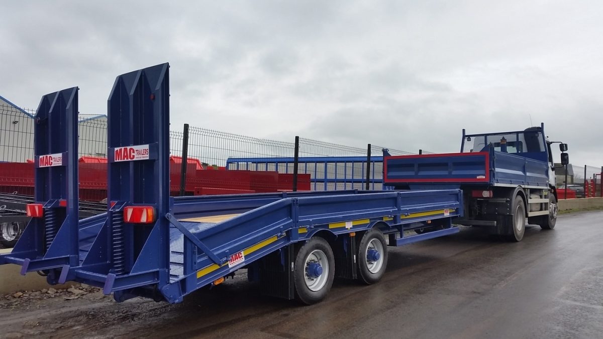 2 Axle Drawbar Low Loader | McCauley Trailers