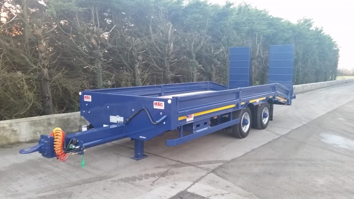 2 Axle Drawbar Low Loader | McCauley Trailers