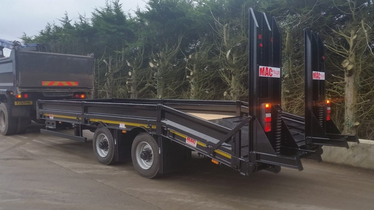 2 Axle Drawbar Low Loader | McCauley Trailers