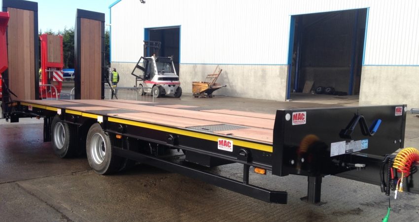 2 Axle Drawbar Low Loader | McCauley Trailers