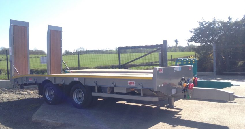 2 Axle Drawbar Low Loader | McCauley Trailers
