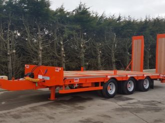 3 Axle Drawbar Low Loader | McCauley Trailers