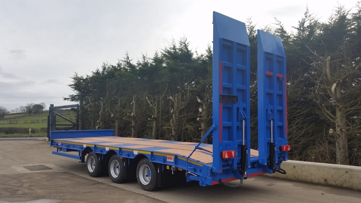 3 Axle Drawbar Low Loader | McCauley Trailers