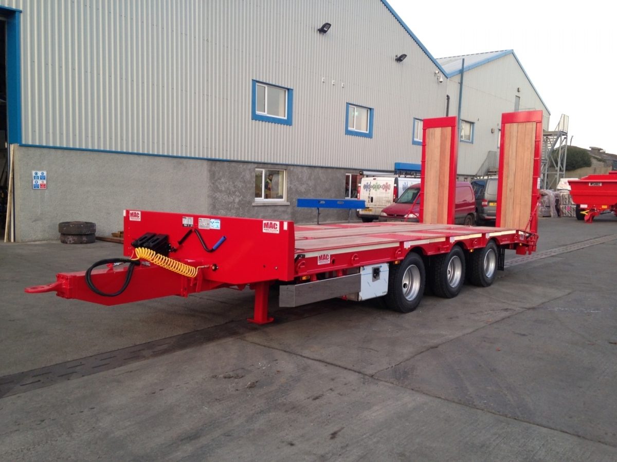 3 Axle Drawbar Low Loader | McCauley Trailers