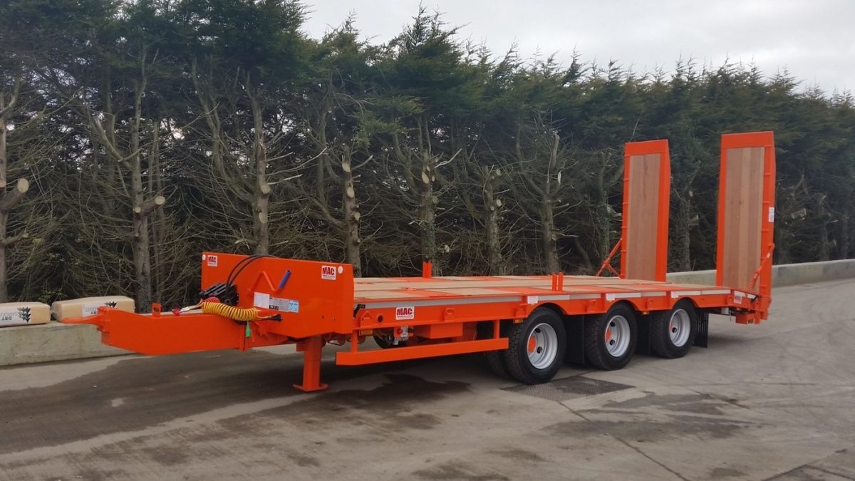 3 Axle Drawbar Low Loader | McCauley Trailers