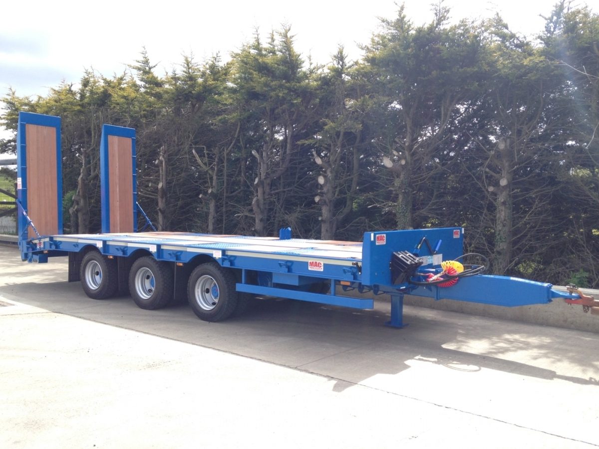 3 Axle Drawbar Low Loader | McCauley Trailers