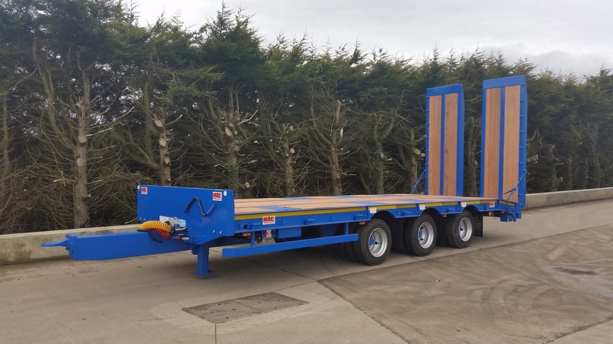 3 Axle Drawbar Low Loader | McCauley Trailers