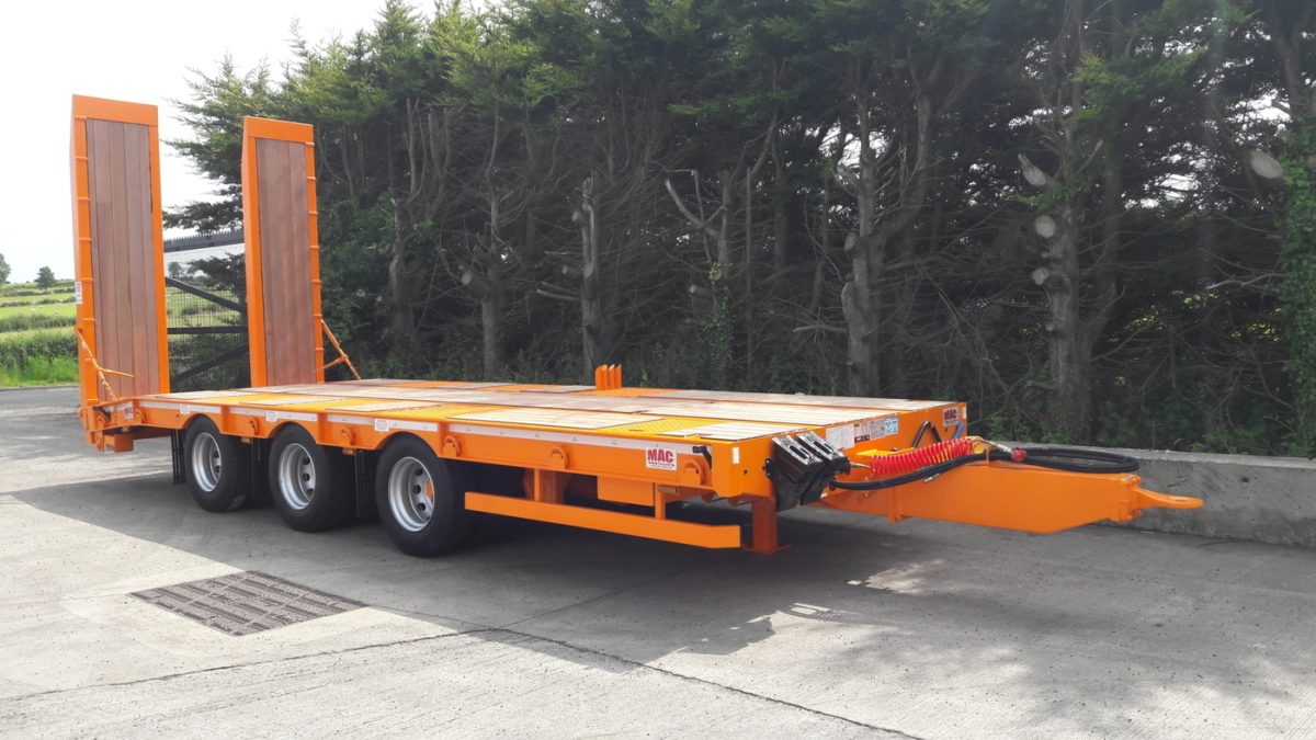 3 Axle Drawbar Low Loader | McCauley Trailers