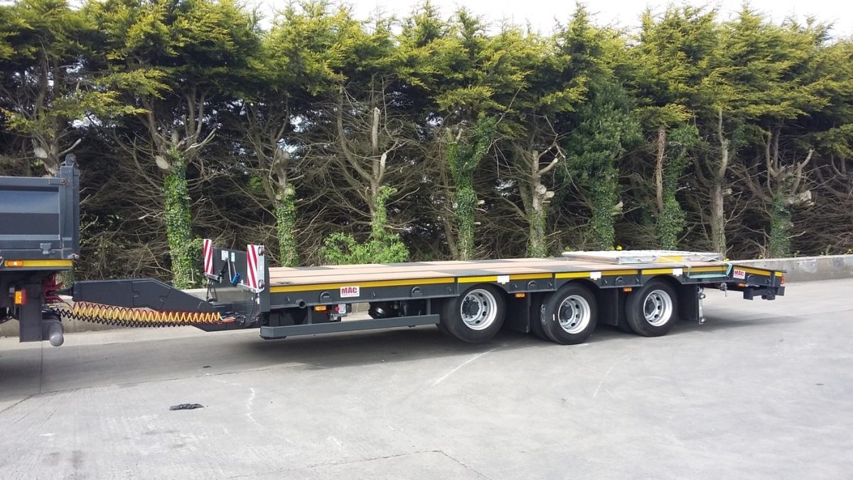 3 Axle Drawbar Low Loader | McCauley Trailers
