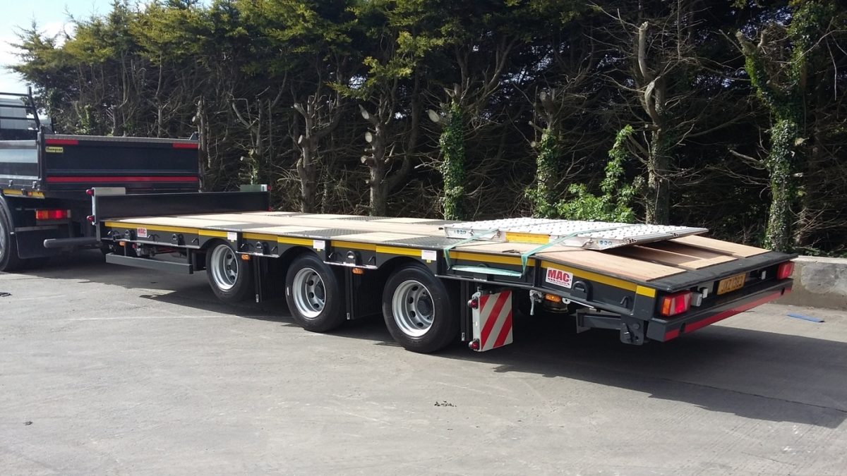 3 Axle Drawbar Low Loader | McCauley Trailers