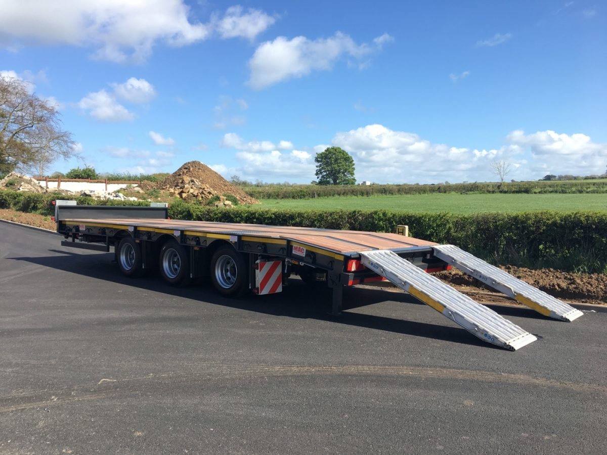 3 Axle Drawbar Low Loader | McCauley Trailers