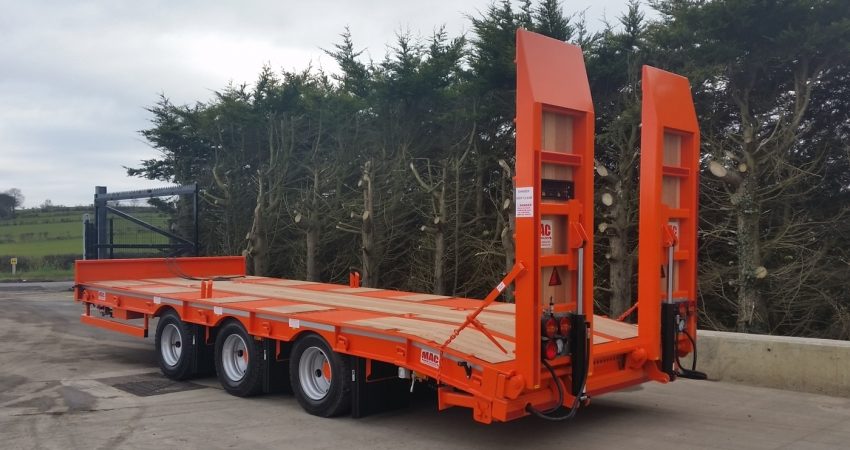 3 Axle Drawbar Low Loader | McCauley Trailers