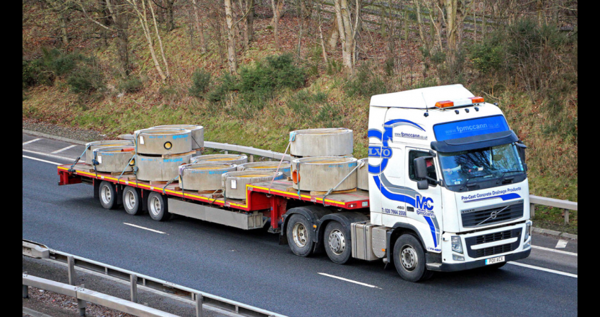 3 Axle Stepframe Platform Flat | McCauley Trailers