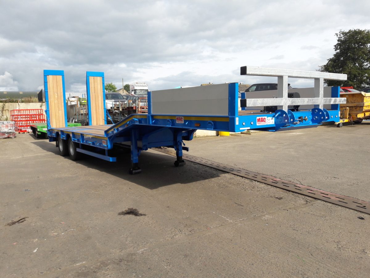 2 Axle Stepframe Low Loader | McCauley Trailers