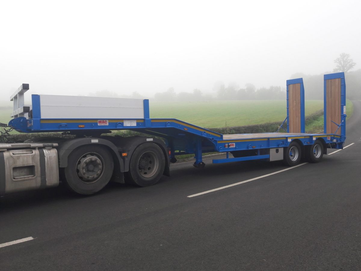2 Axle Stepframe Low Loader | McCauley Trailers