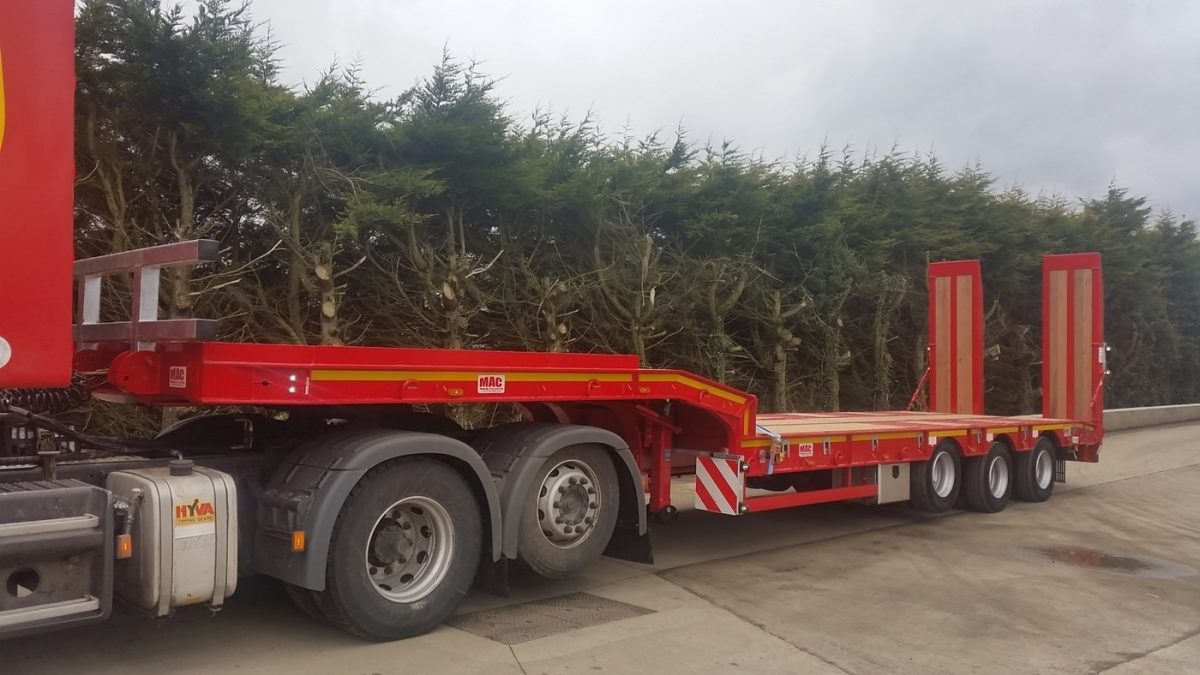 3 Axle Stepframe Low Loader | McCauley Trailers