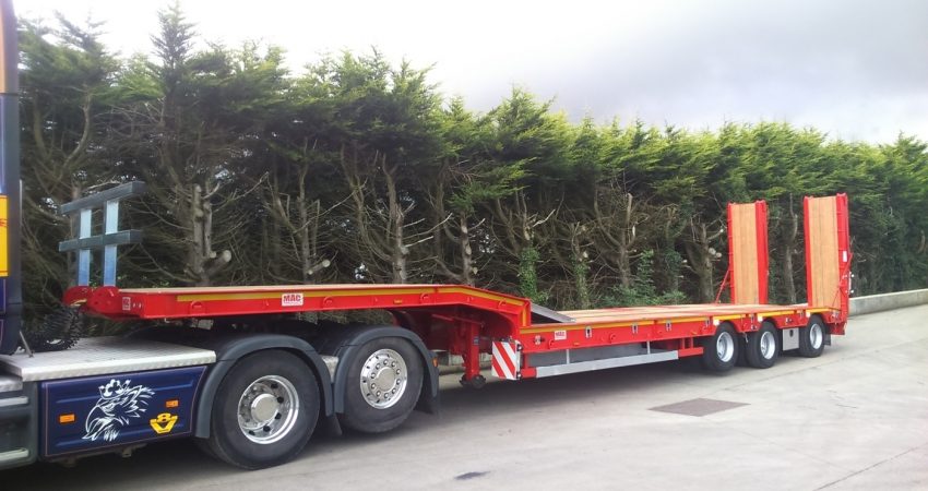 3 Axle Stepframe Low Loader | McCauley Trailers