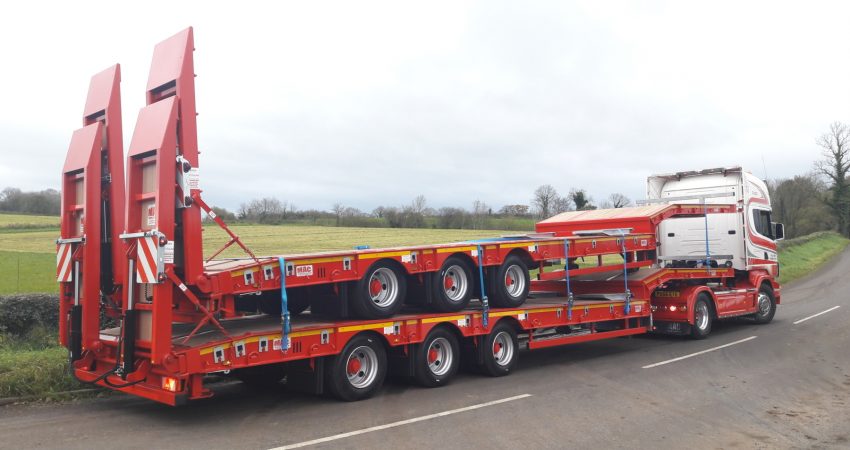 3 Axle Stepframe Low Loader | McCauley Trailers