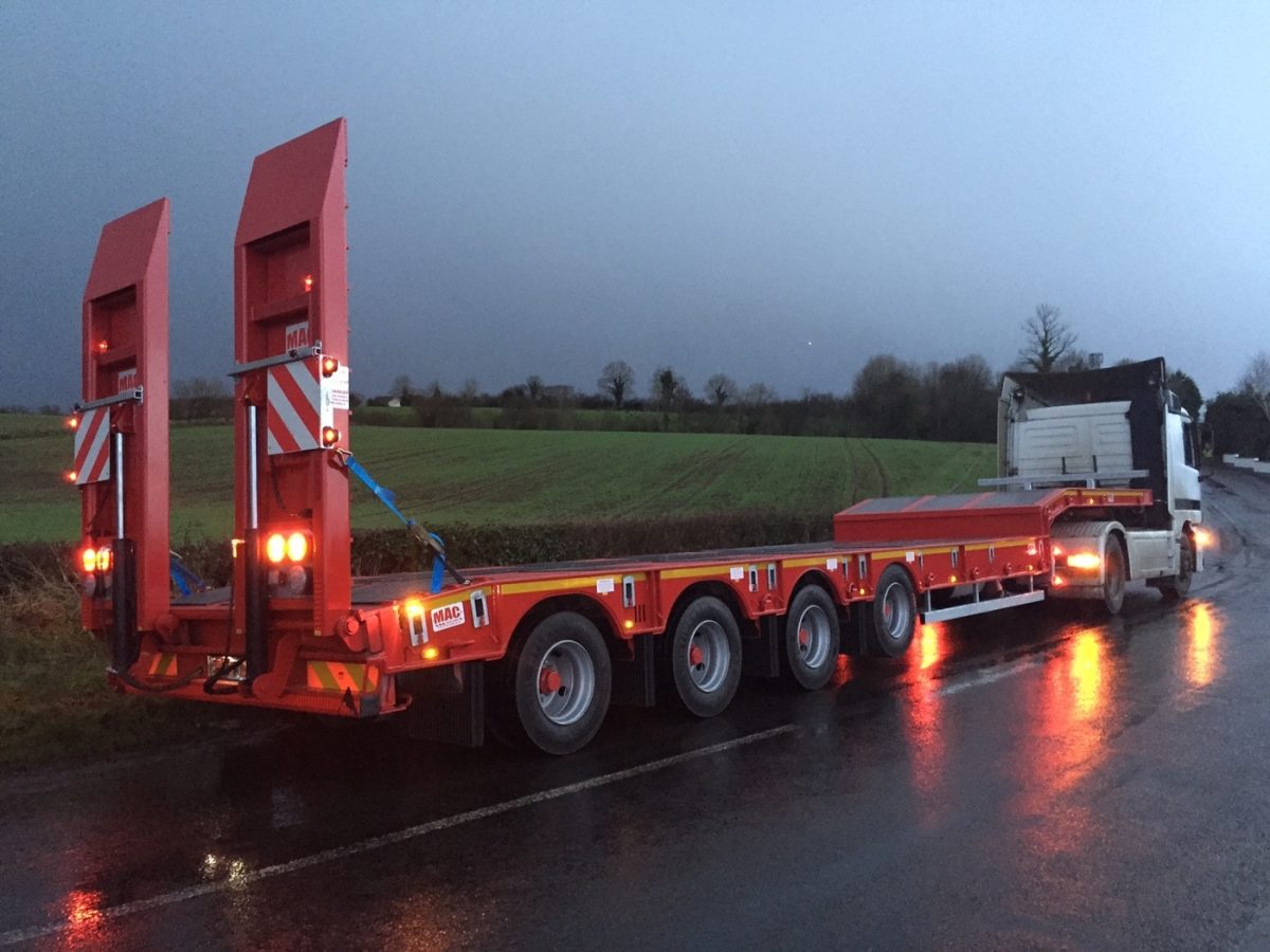 4 Axle Low Loader | 68T Stepframe | McCauley Trailers