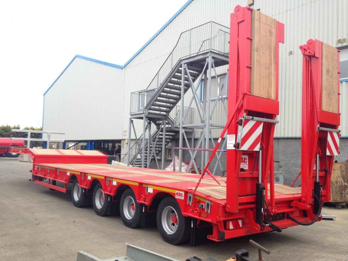 4 Axle Low Loader | 68T Stepframe | McCauley Trailers
