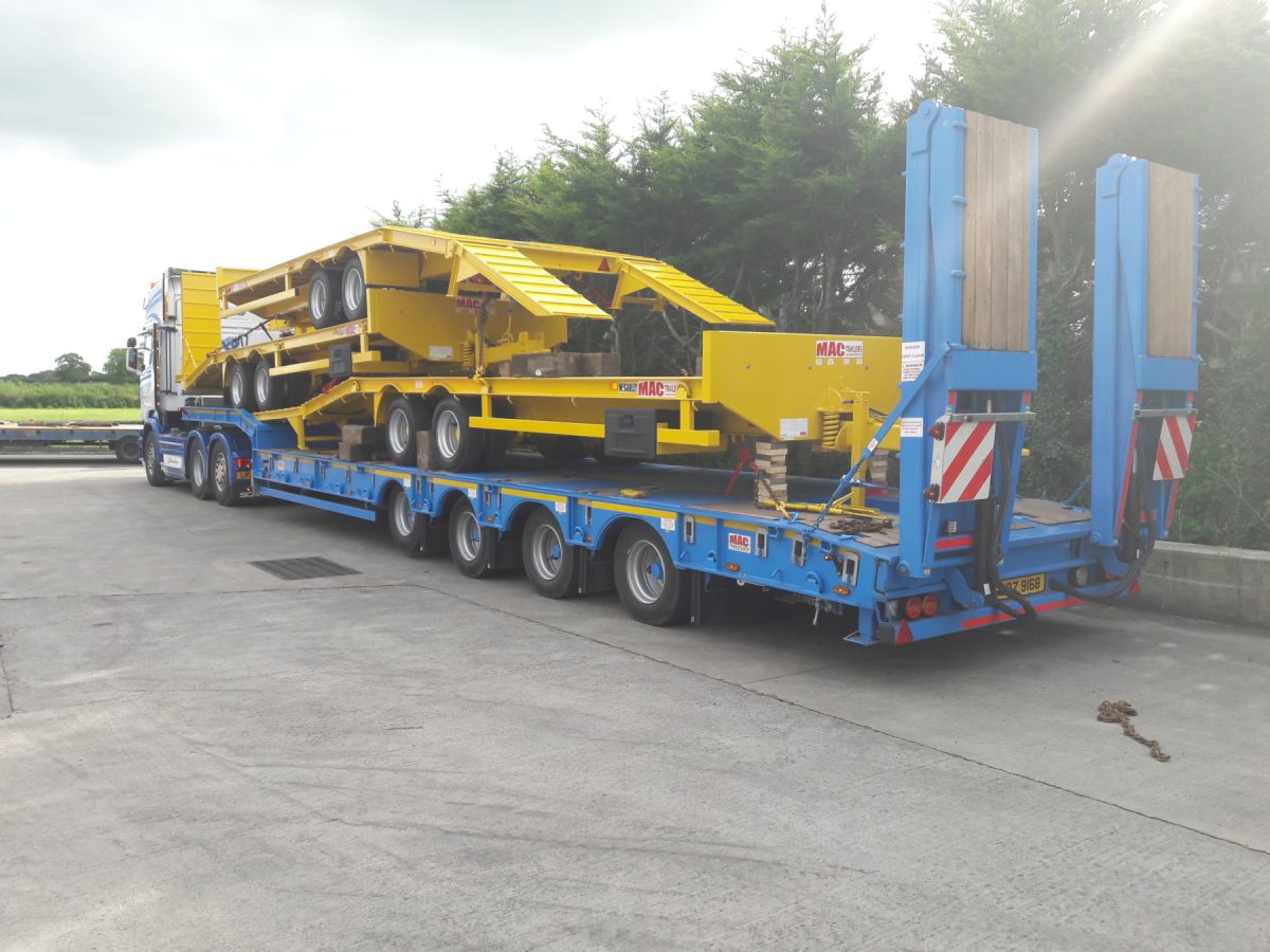 4 Axle Low Loader | 68T Stepframe | McCauley Trailers
