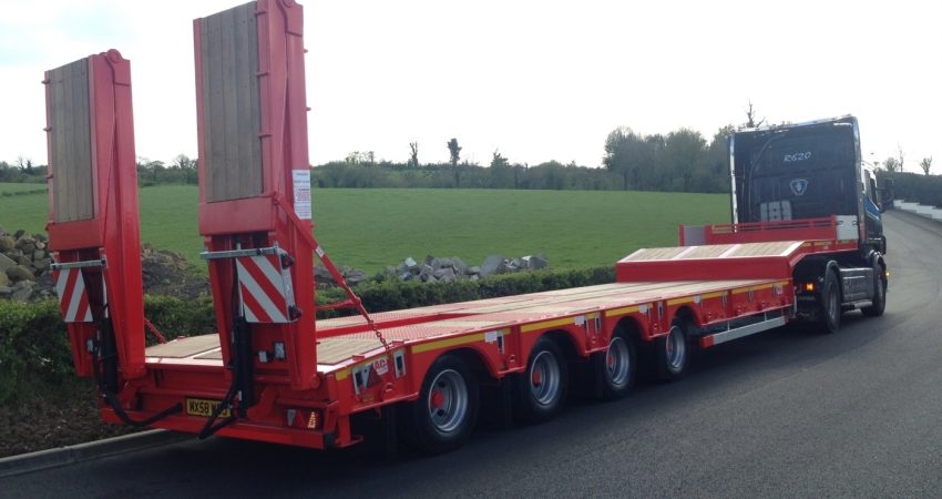 4 Axle Low Loader | 68T Stepframe | McCauley Trailers