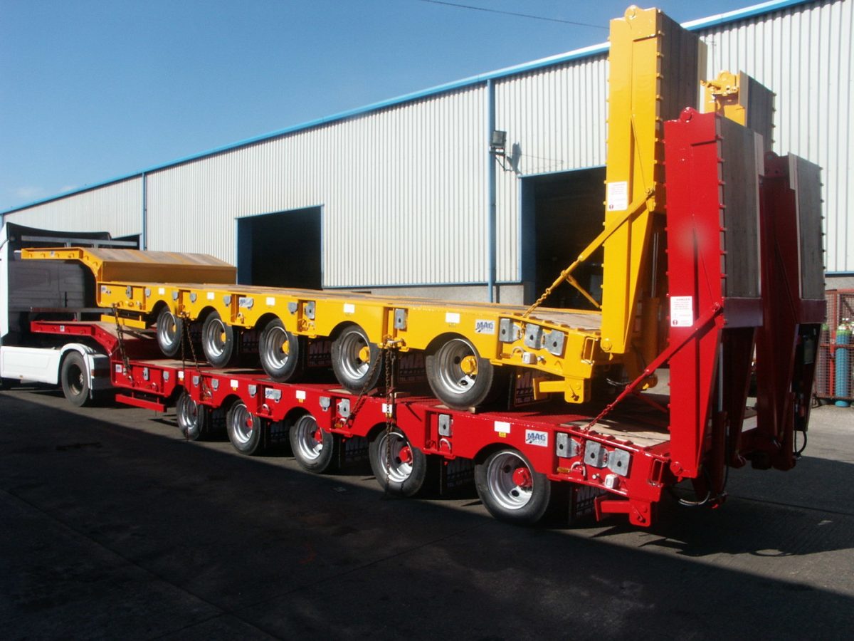 5 Axle Trailer | 80T Stepframe Low Loader Trailer | McCauley Trailers